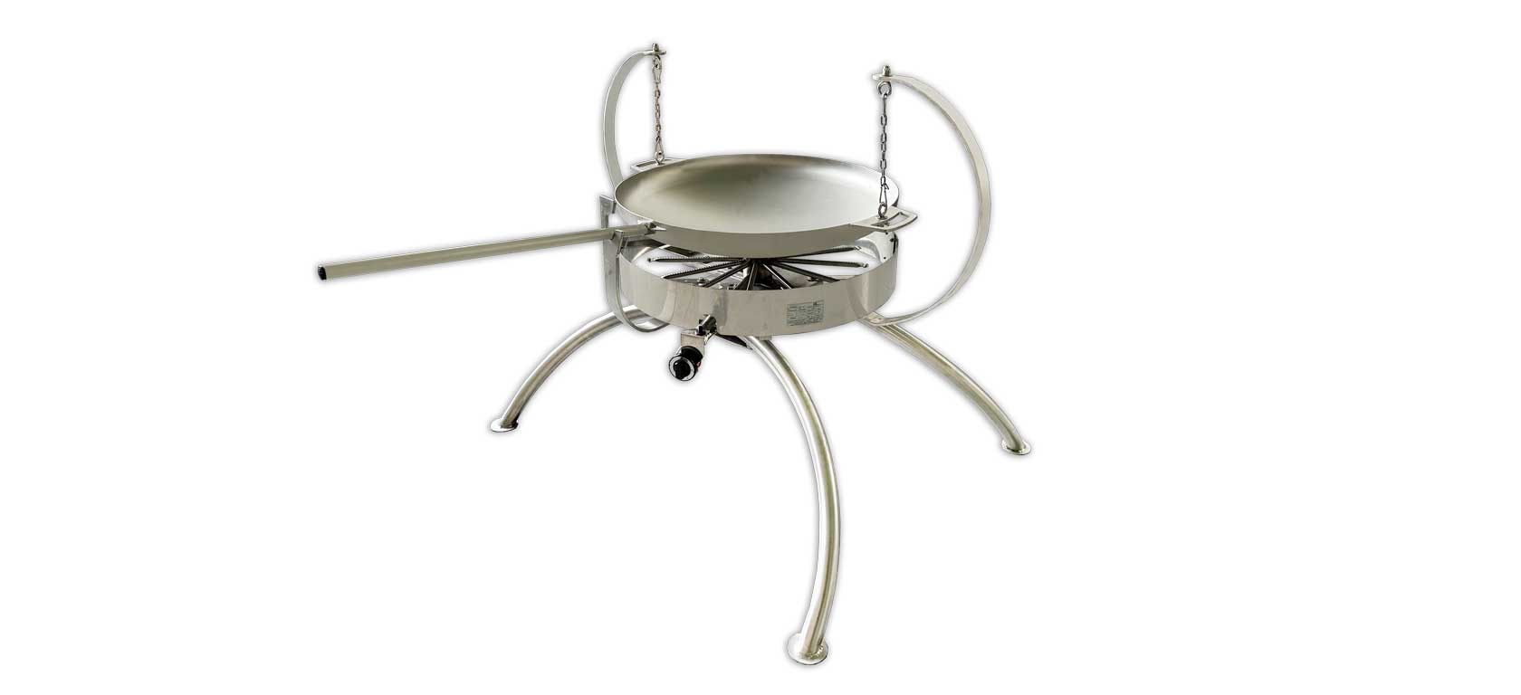 Pentola Basculante Spadellatore Professionale Inox Bruciatore 14 kW ...